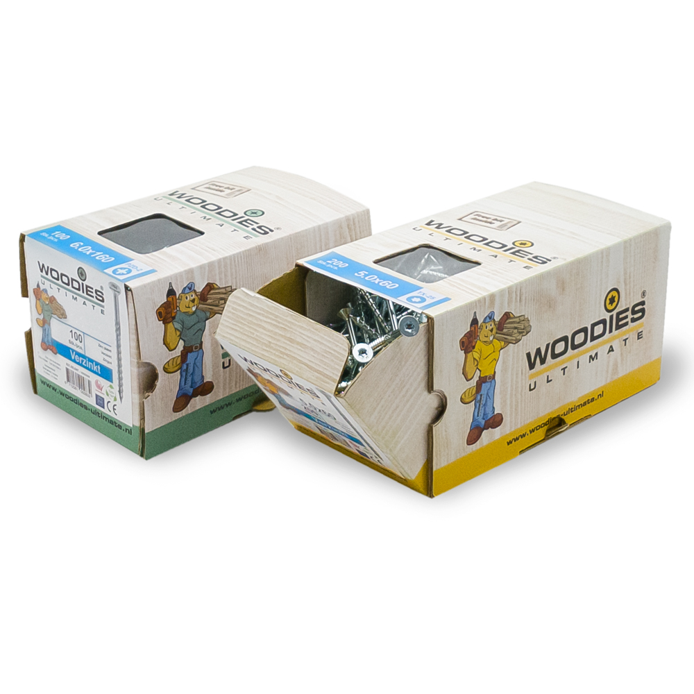 Ø 4,0mm Spanplattenschrauben Senkkopf TX20 WOODIES ULTIMATE online kaufen